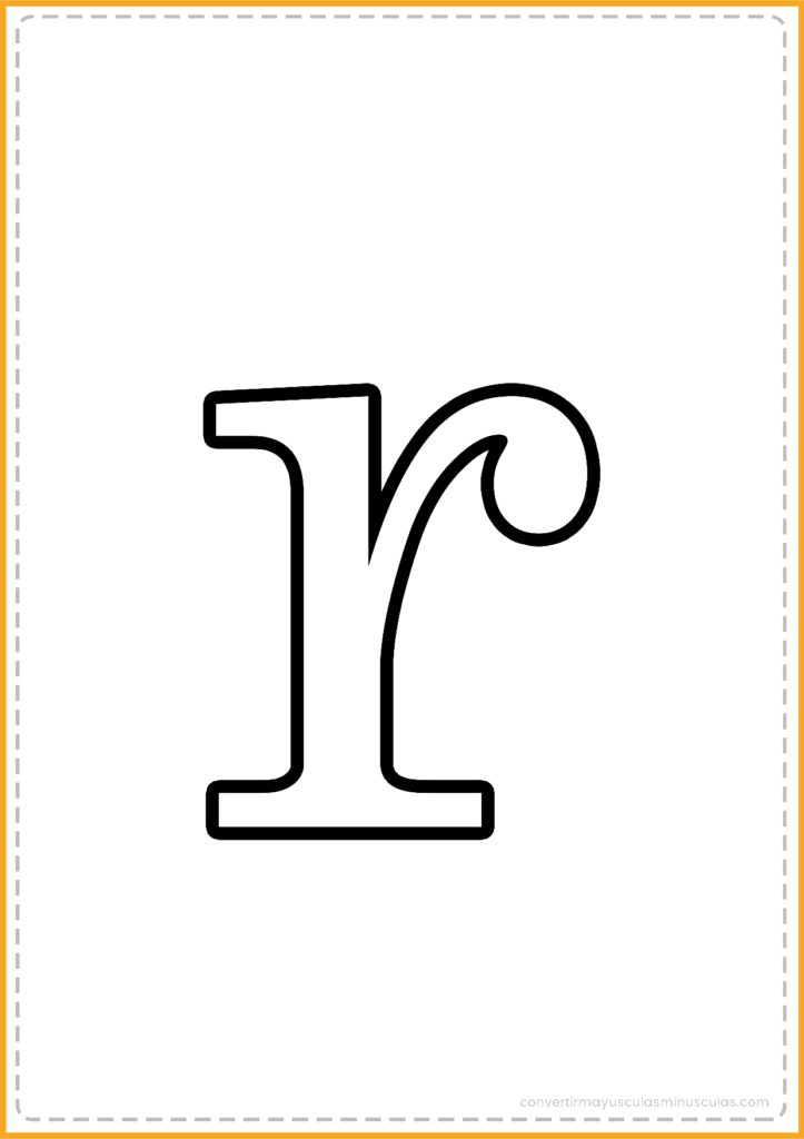 ᐅ Letras Minúsculas para Imprimir【Abecedario】🔥2026